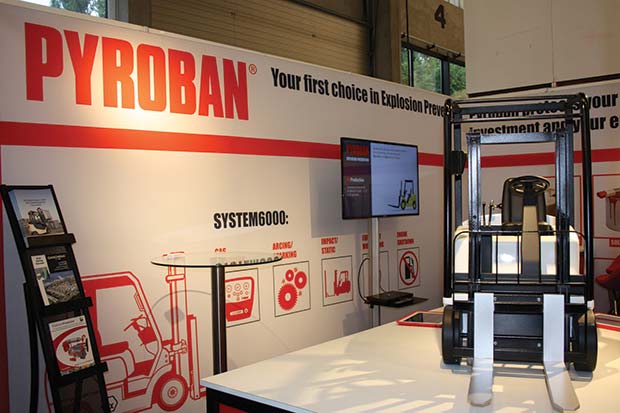 Pyroban’s explosion protection at Transport and Logistics Antwerp Expo ...