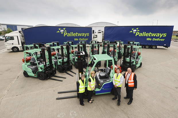 Palletways achieves the “perfect” forklift deal | Warehouse & Logistics ...