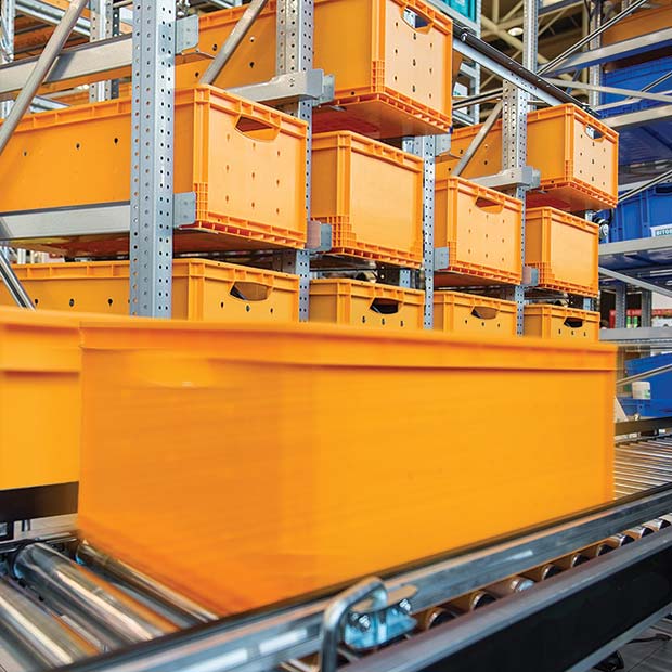 BITO’s new 53 litre container keeps quiet on conveyors | Warehouse ...