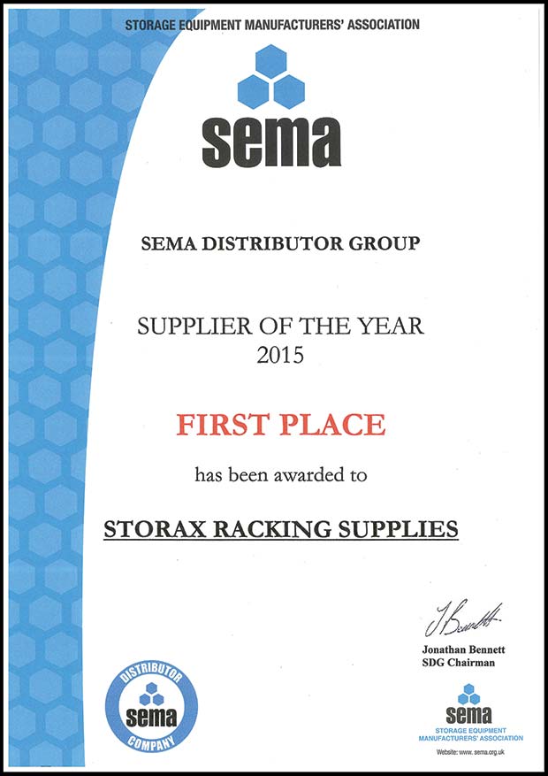 Storax racking supplies | Warehouse & Logistics News
