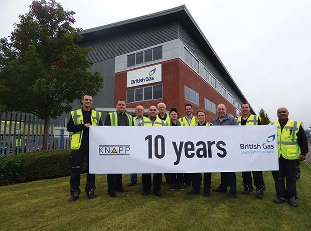 KNAPP system at British Gas clocks up 10 years | Warehouse & Logistics News