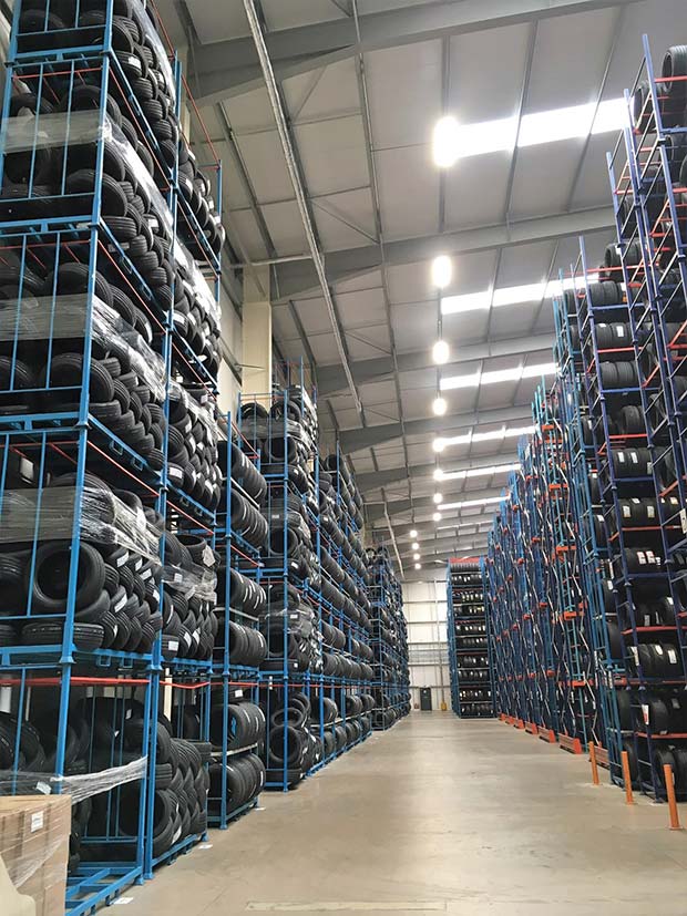 LED lighting for Stapletons Tyres gives major energy and CO2 savings ...