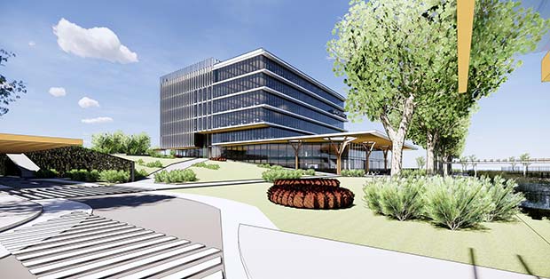 Vanderlande holds ceremony for impressive new office | Warehouse ...