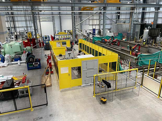 Sponmech Safety Fencing at SULZER’s new factory | Warehouse & Logistics ...