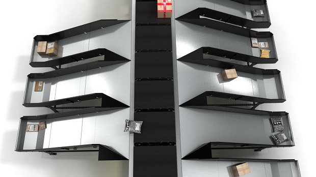 Interroll introduces new vertical crossbelt sorter | Warehouse ...