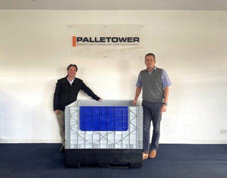 Save space and cost with Palletower’s sustainable Collapsible Plastic ...